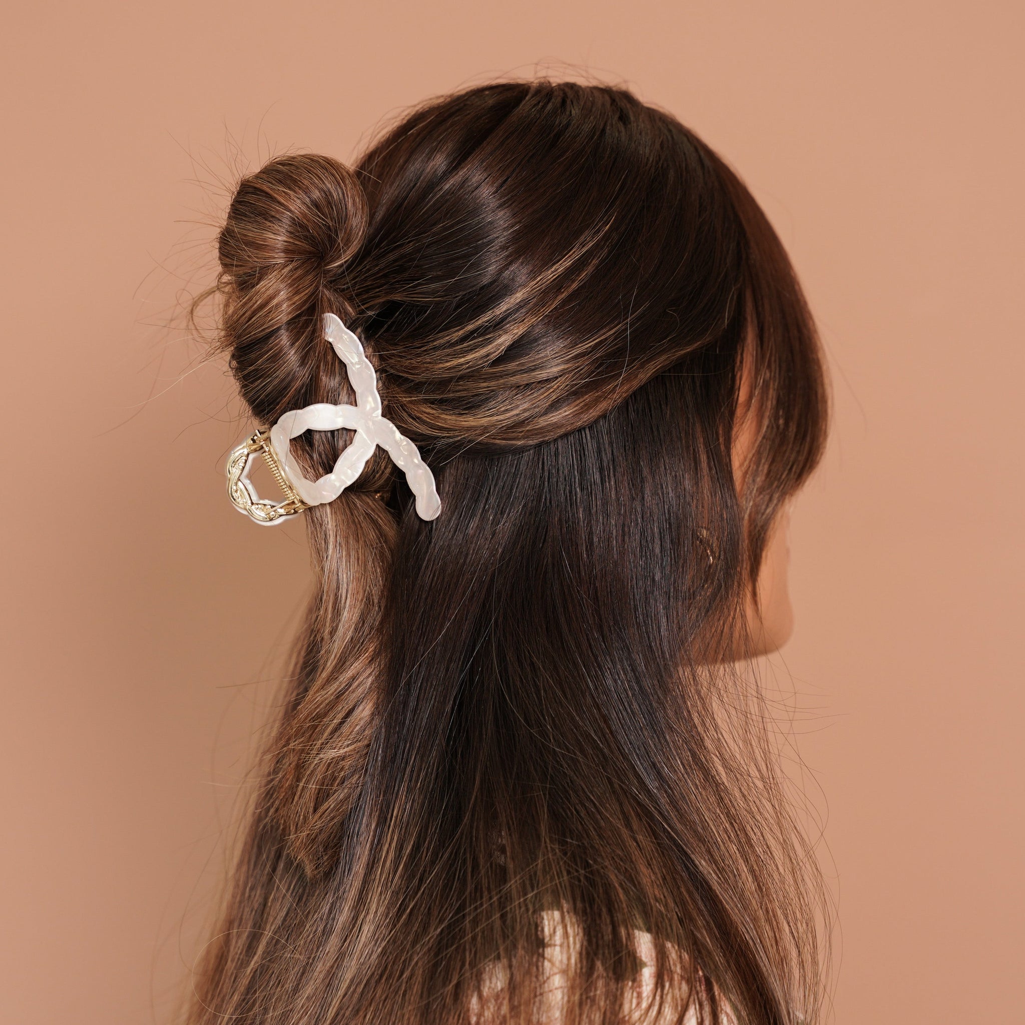 Ivory Claw Clips | Fancy Claw Clips for Girls | Knot Me Pretty