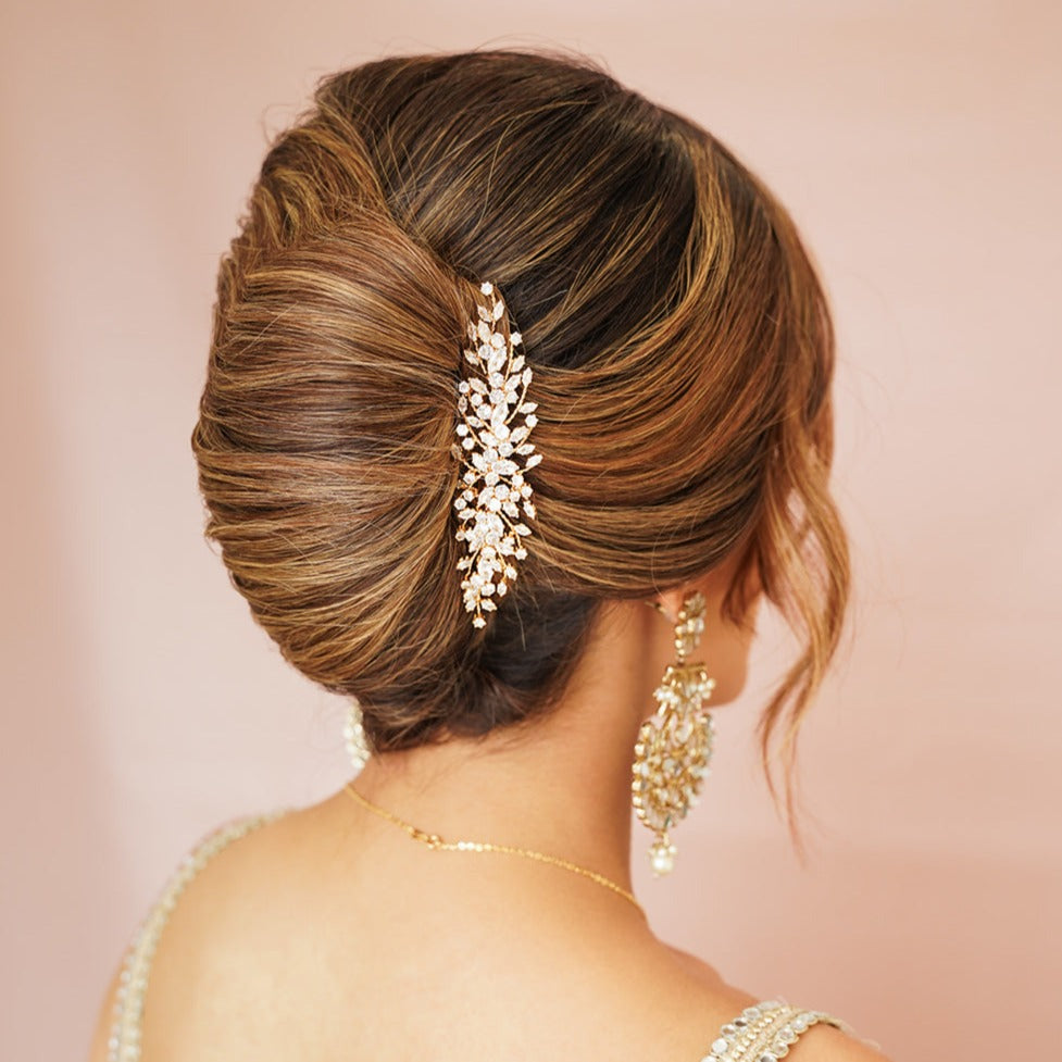 Rhinestone & Crystal Comb | Jeweled Hair Combs for Women | Knot Me ...
