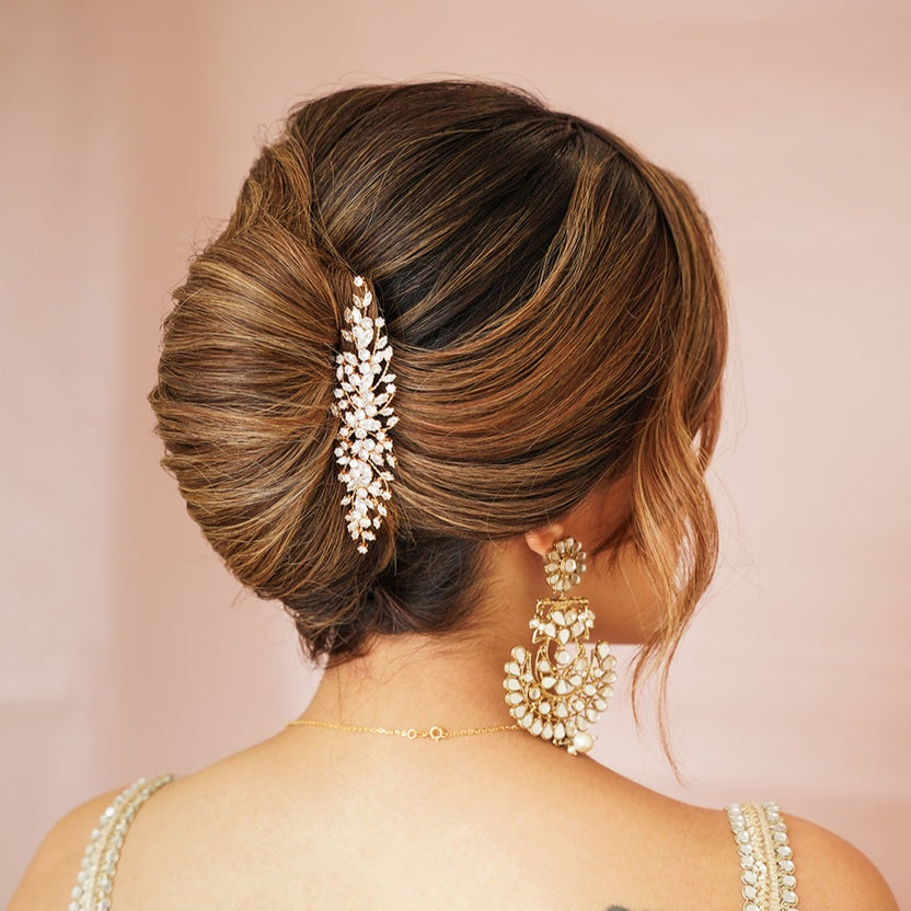 Rhinestone & Crystal Comb | Jeweled Hair Combs for Women | Knot Me ...