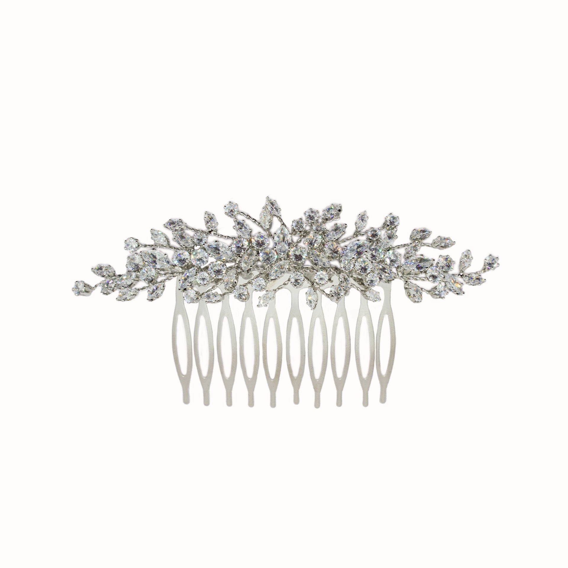Rhinestone & Crystal Comb | Jeweled Hair Combs for Women | Knot Me ...