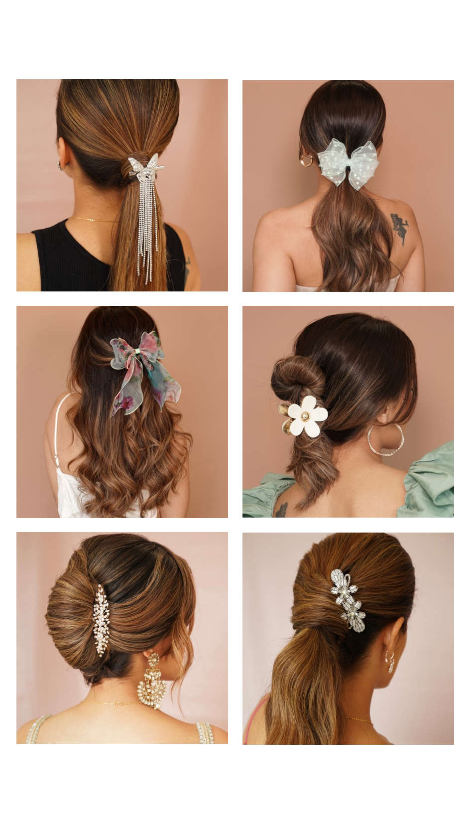 Premium Hair Accessories for Women | Hair Jewellery | Knot Me Pretty ...