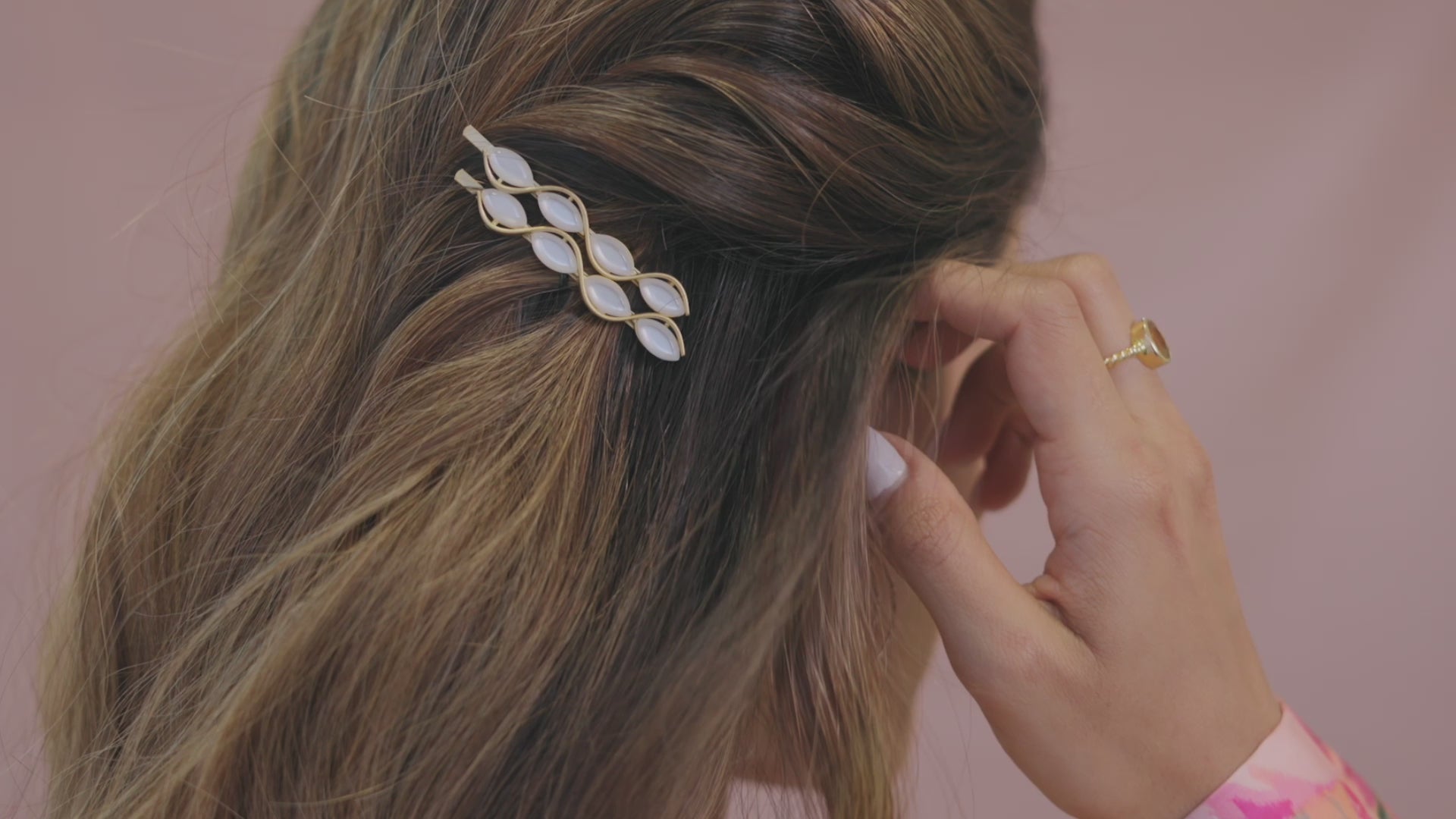 Infinity White Pearl Bobby Pin | Pearl Hair Pins | Knot Me Pretty